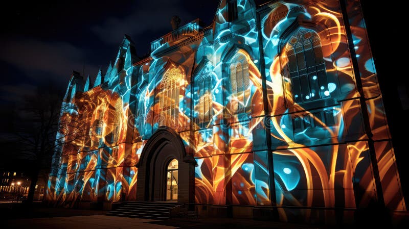 Intricate light map stock illustration. Illustration of dynamic - 314861235