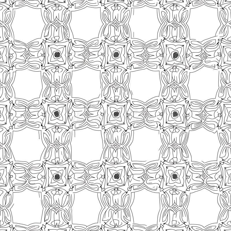 Intricate Line Art Abstract Pattern for Textiles & Wallpapers ...