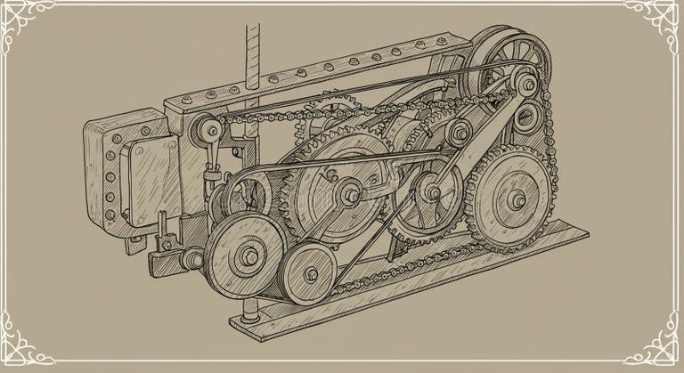 Multiple Gears System Stock Illustrations – 518 Multiple Gears System ...