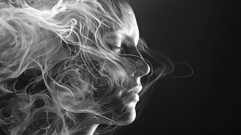 The Intricate Lines and Curves of a Persons Brain Highlighting the ...