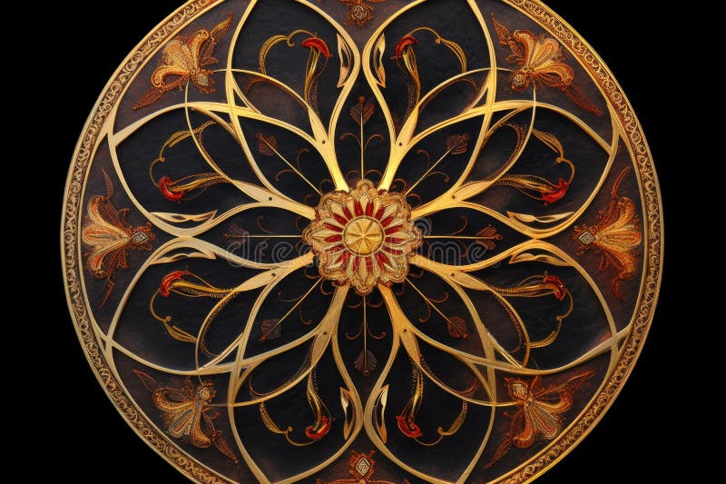 Golden Spiral with Fibonacci Sequence Overlay Stock Image - Image of ...