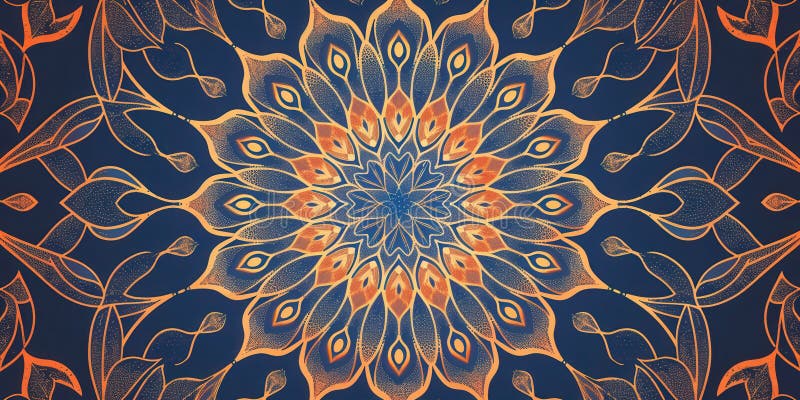 Intricate Mandala Pattern. Abstract Spiritual Concept Stock ...