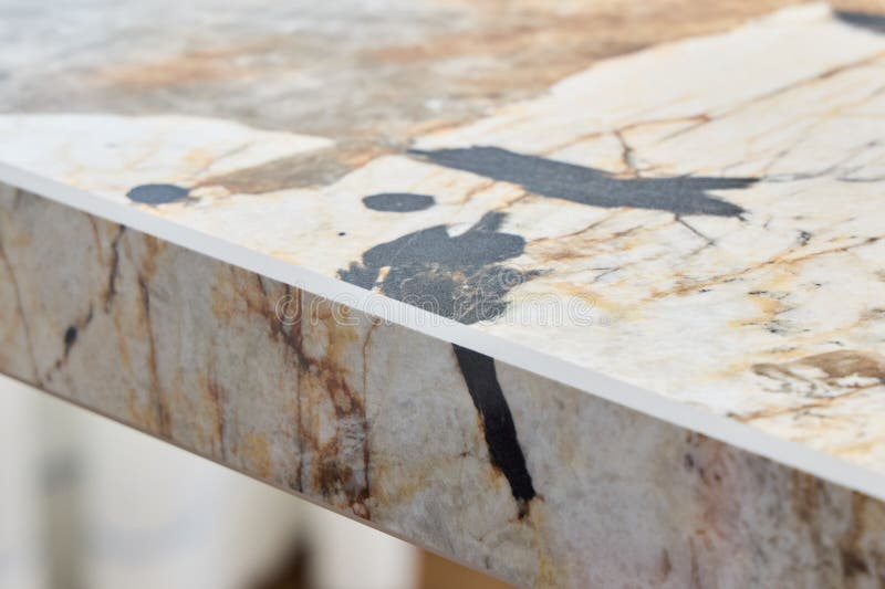 An Exquisite and Elegant Marble Table Detail Showcasing Unique Patterns ...