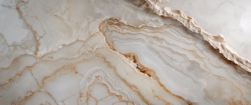 Intricate Marble Texture with Cream and Ivory Tones Design. Stock Photo ...