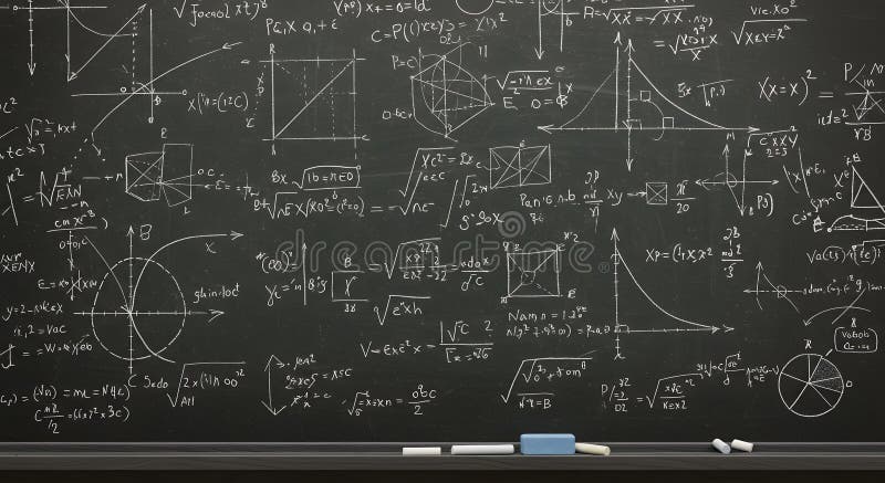 Scribbled Mathematical Formulas Stock Illustrations – 6 Scribbled ...
