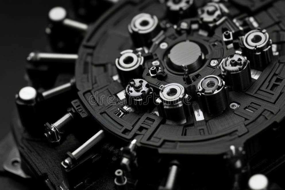 The Intricate Mechanical Design and Components of a Rocket Engine are ...