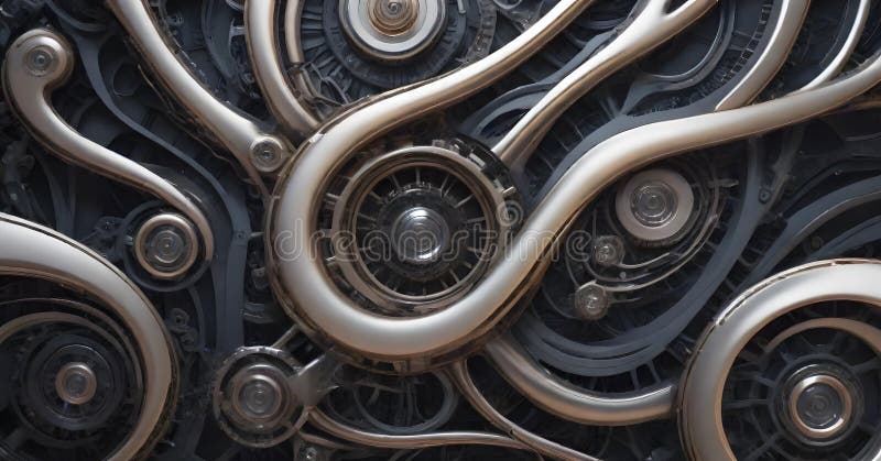 Intricate Mechanical Gears stock image. Image of clockwork - 309460005