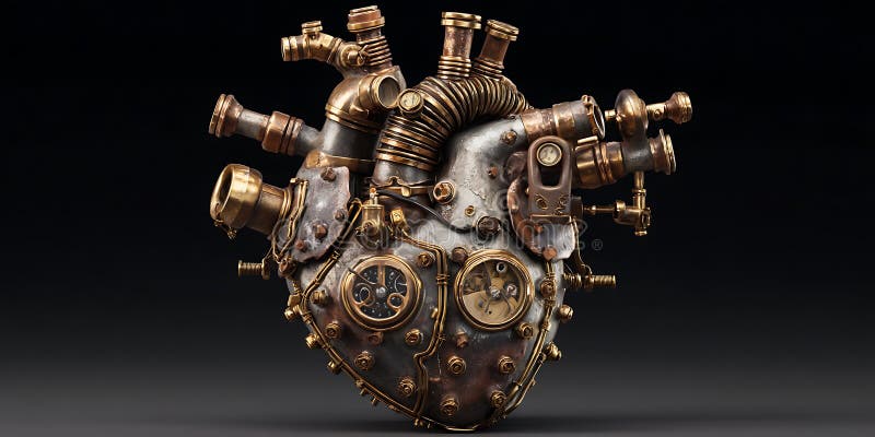 Intricate Mechanical Heart Sculpture a Masterpiece of Artistic ...