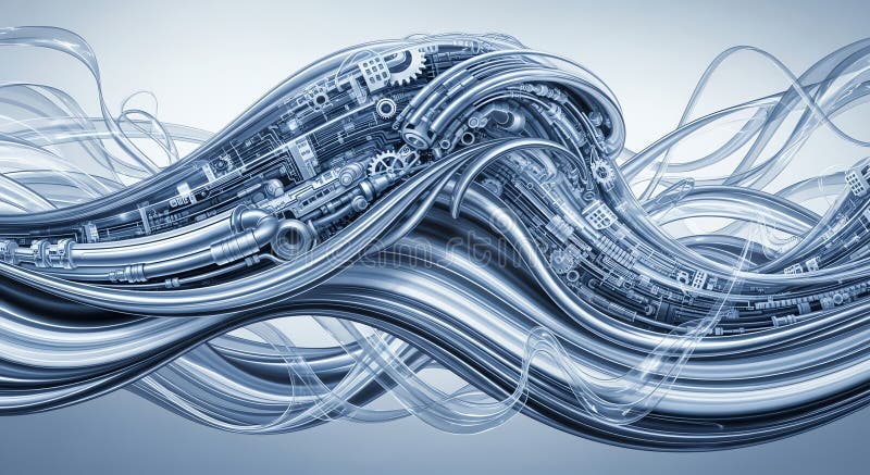 Complex Wave Like Structure Stock Illustrations – 945 Complex Wave Like ...