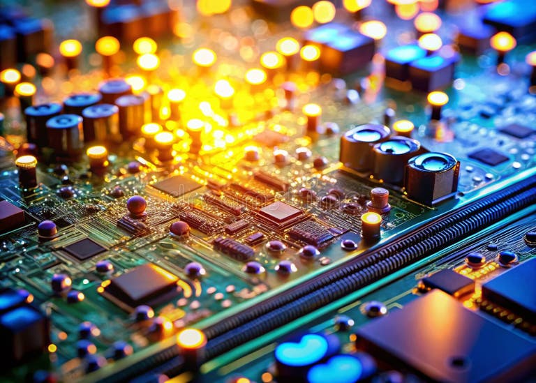 Intricate Microcircuitry a Deep Dive into PCB Technology and Computer Motherboard Components ...