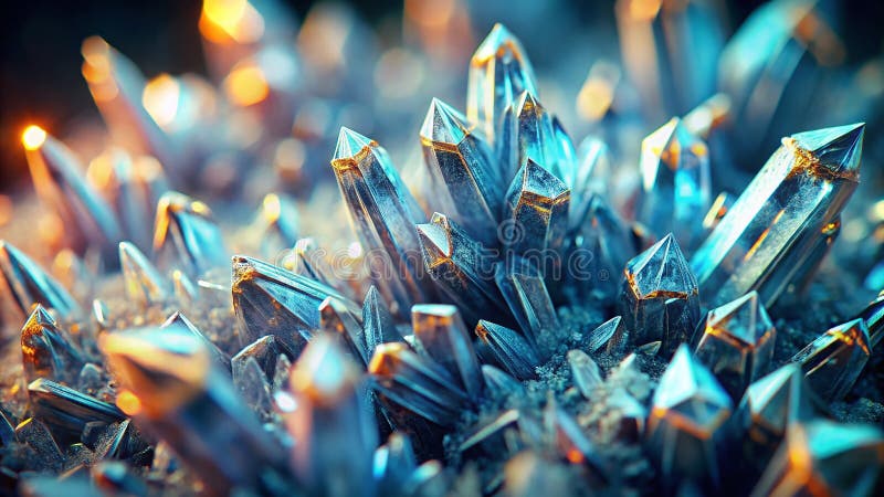 Intricate Microscopic Structure of Grey Needle Crystals a Detailed SEM ...