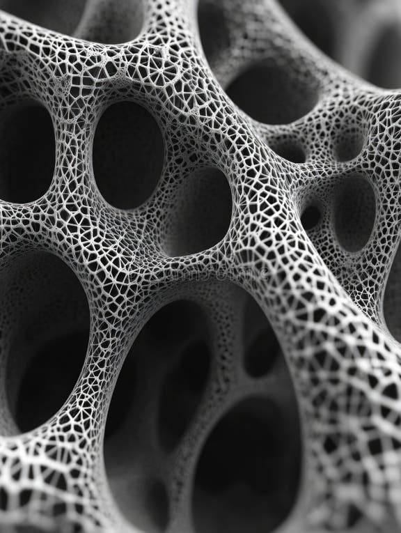Intricate Microscopic Structure Stock Photo - Image of advanced ...