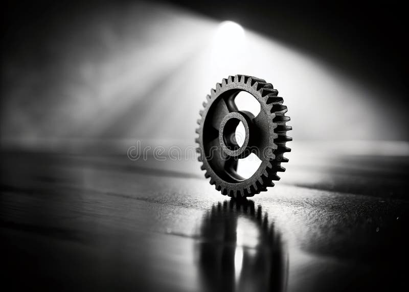 Intricate Miniature Mechanical Gear System a TiltShift Perspective on ...