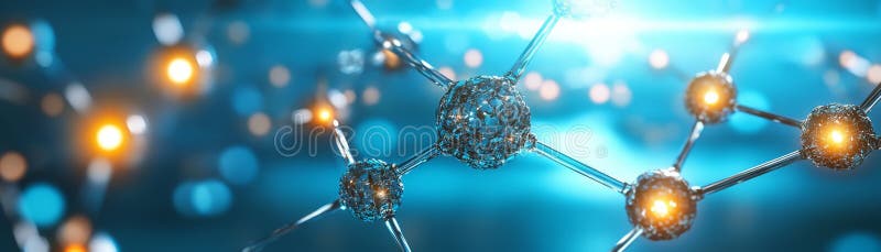 Intricate Molecular Architecture, a Visual Representation of Complex ...