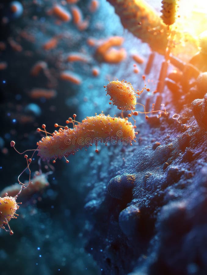 Close Up View of Molecular Interactions Revealing Diverse Microbial ...