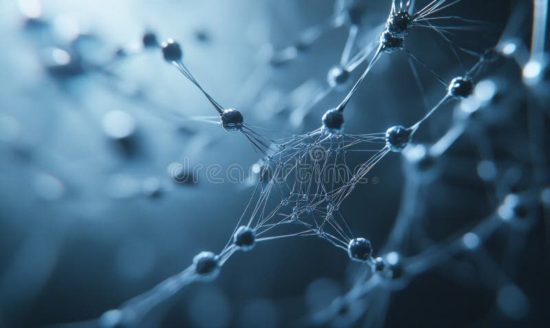 Intricate Molecular Network Structure in Blue Light Highlighting ...