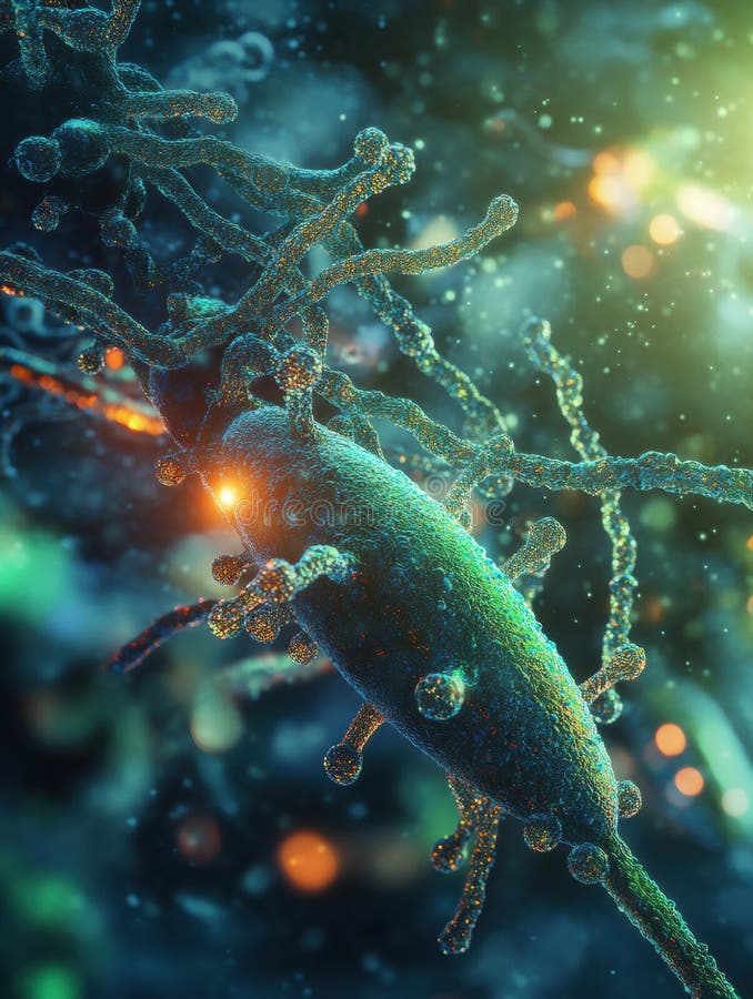 Highly Detailed Illustration of Adeno-associated Virus Showcasing ...