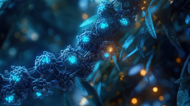 Highly Detailed 3D Illustration of Adeno-associated Virus Showcasing ...