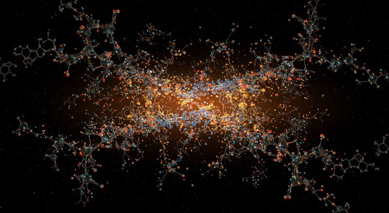 Intricate Molecular Structure Featuring Interconnected Chains and ...
