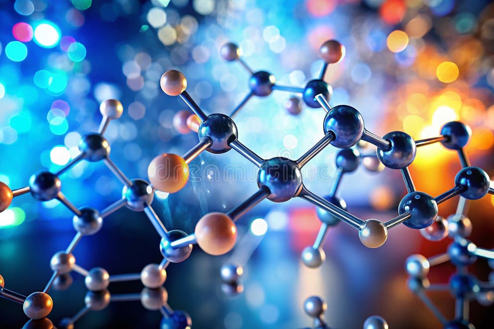 Intricate Molecular Structure a Visual Exploration of Scientific ...