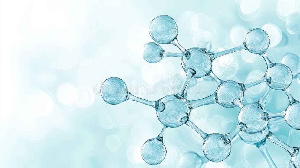 Intricate Molecule Structure with Numerous Interconnected Elements ...