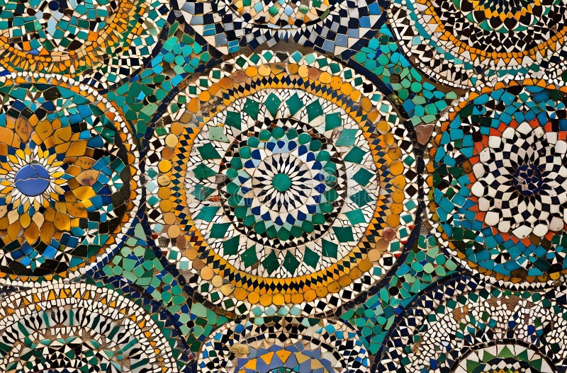 Intricate Moroccan Mosaic Tile Pattern Stock Illustration ...