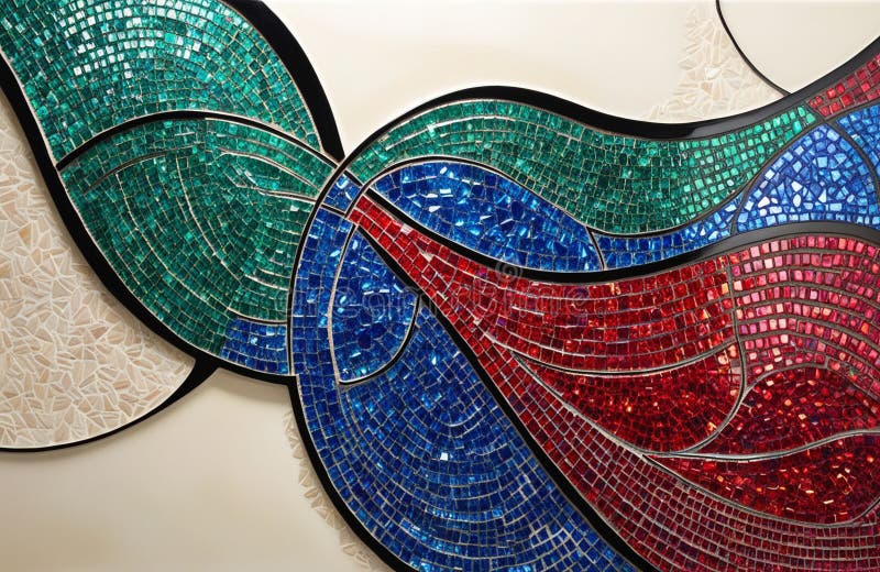 Intricate Mosaic Patterns stock illustration. Illustration of complex ...