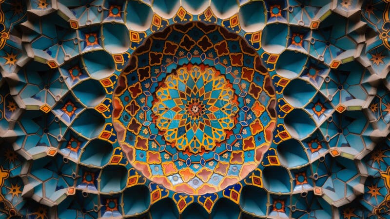 Intricate Mosaic Patterns Showcase Vibrant Colors and Abstract Design ...