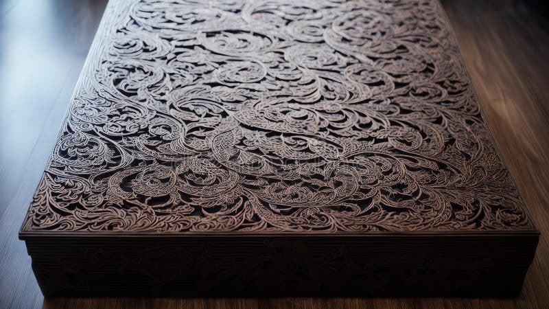 Intricate Mystery Box.AI Generated Stock Illustration - Illustration of ...