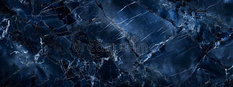 Intricate Navy Blue Marble Texture Background Stock Illustration ...