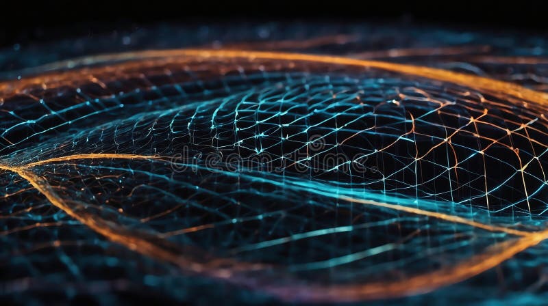 Intricate Network of Abstract Big Data Science Visualization in Stock ... Intricate Network of Abstract Big Data Science Visualization in Stock ...