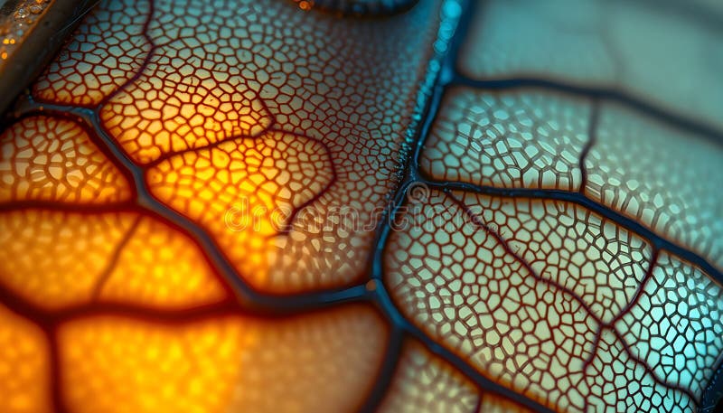 Intricate Network of Cells: a Microscopic Marvel of Biology Stock ...