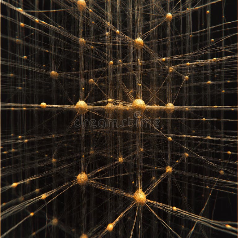 Intricate Network of Interconnected Nodes and Threads in Dimensional ...