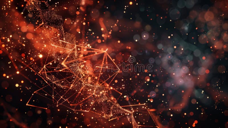 An Intricate Network of Interconnected Particles Each with Its Own ...