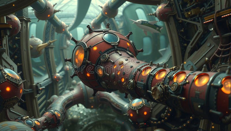 Underwater Mechanical Network Stock Photos - Free & Royalty-Free Stock ...