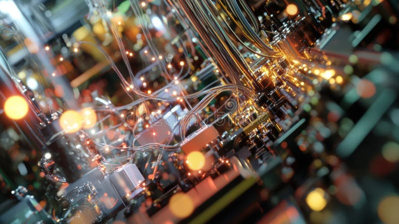 An Intricate Network of Wires and Smart Devices Embedded in a Compact ...