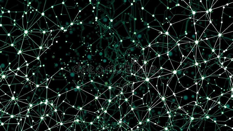 Intricate Neural Network Circuitry a Complex Abstract Background Design for Technology Data Flow ...
