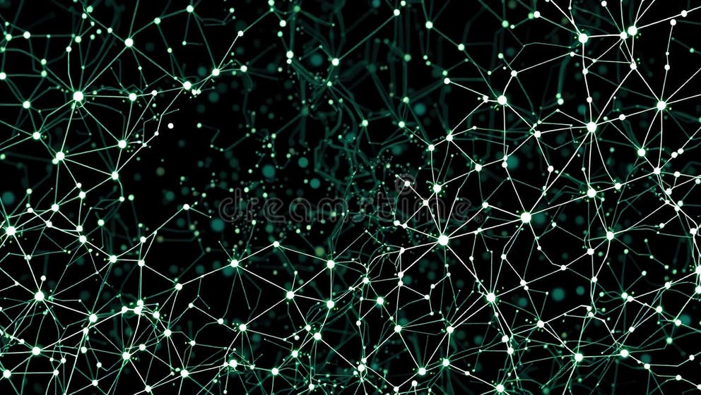 Intricate Neural Network Circuitry a Complex Abstract Background Design for Technology Data Flow ...