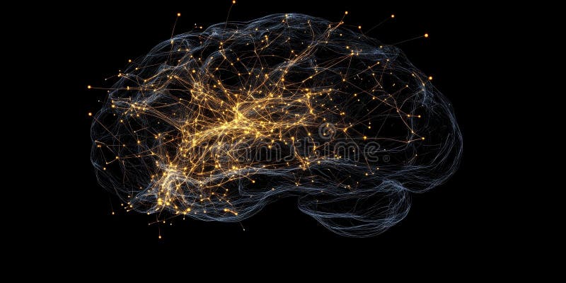 Intricate Neural Network Visualization Depicting Brain Synaptic ... Intricate Neural Network Visualization Depicting Brain Synaptic ...