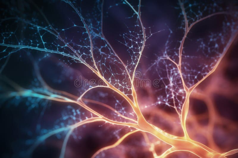 Intricate Neural Network Visualization with Glowing Connections Stock ... Intricate Neural Network Visualization with Glowing Connections Stock ...