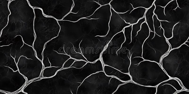 Intricate Neuron Seamless Repeat Pattern Featuring Organic White ...
