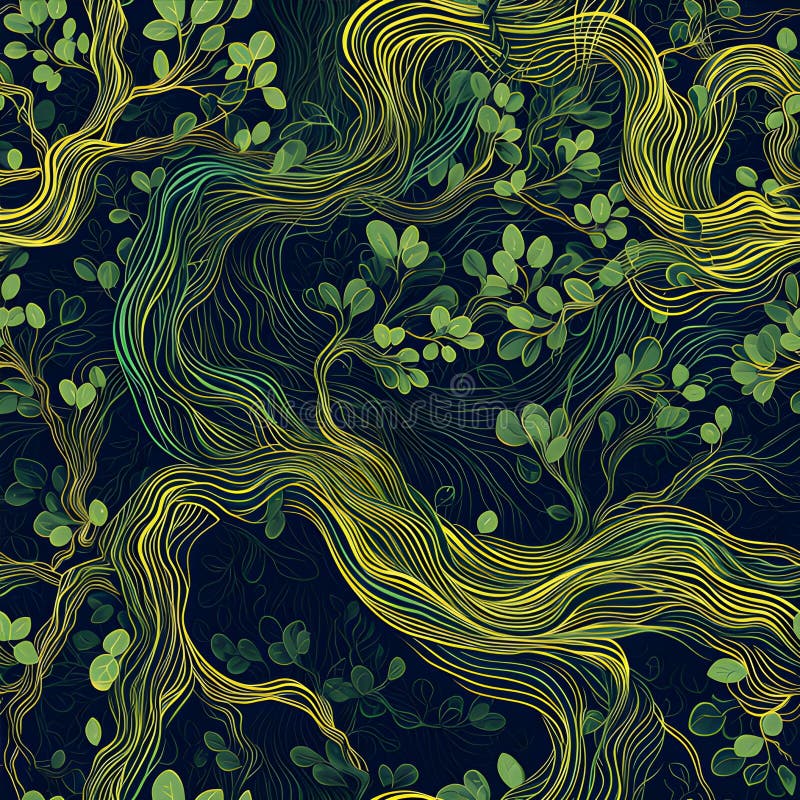 Intricate Organic Pattern that Pays Homage To the Dynamic Growth of ...