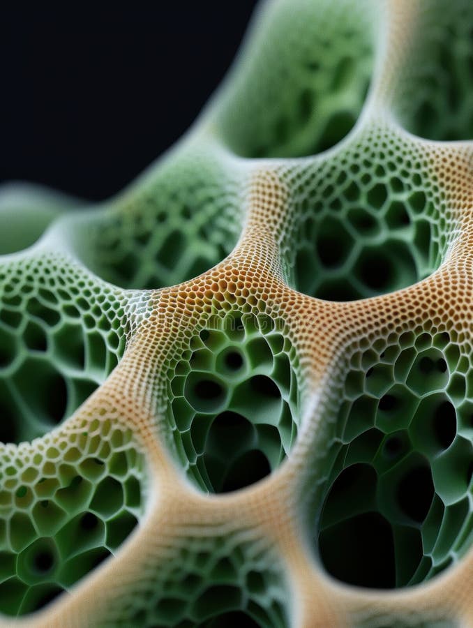 Intricate Organic Patterns in Nature Stock Illustration - Illustration ...