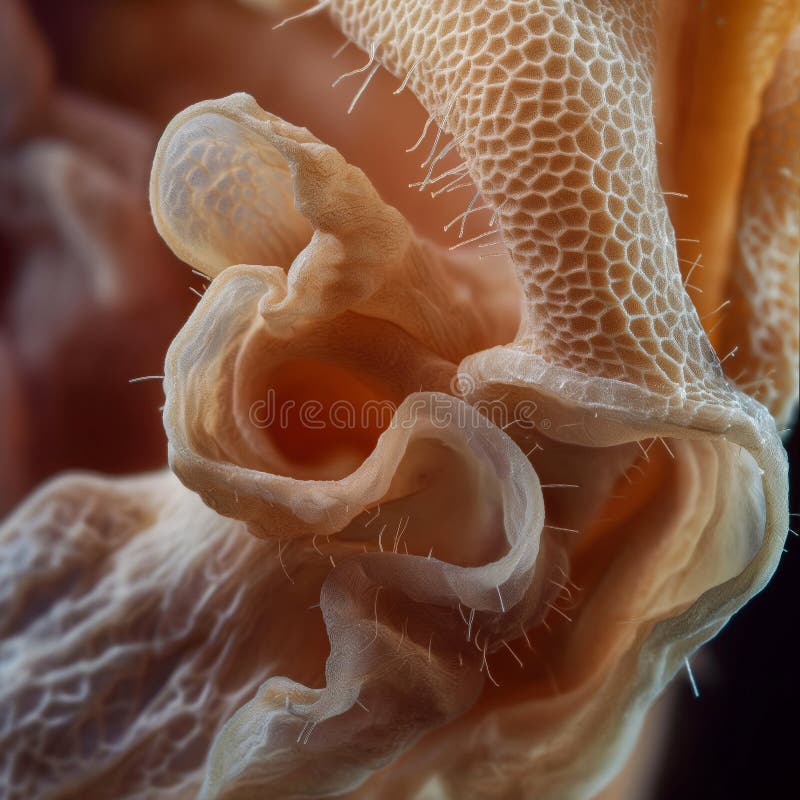 Intricate Organic Textures in Macro View Stock Image - Image of natural ...