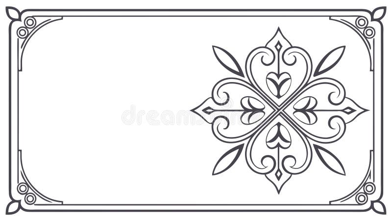 Ornamental Rectangular Emblem Stock Illustrations – 102 Ornamental ...