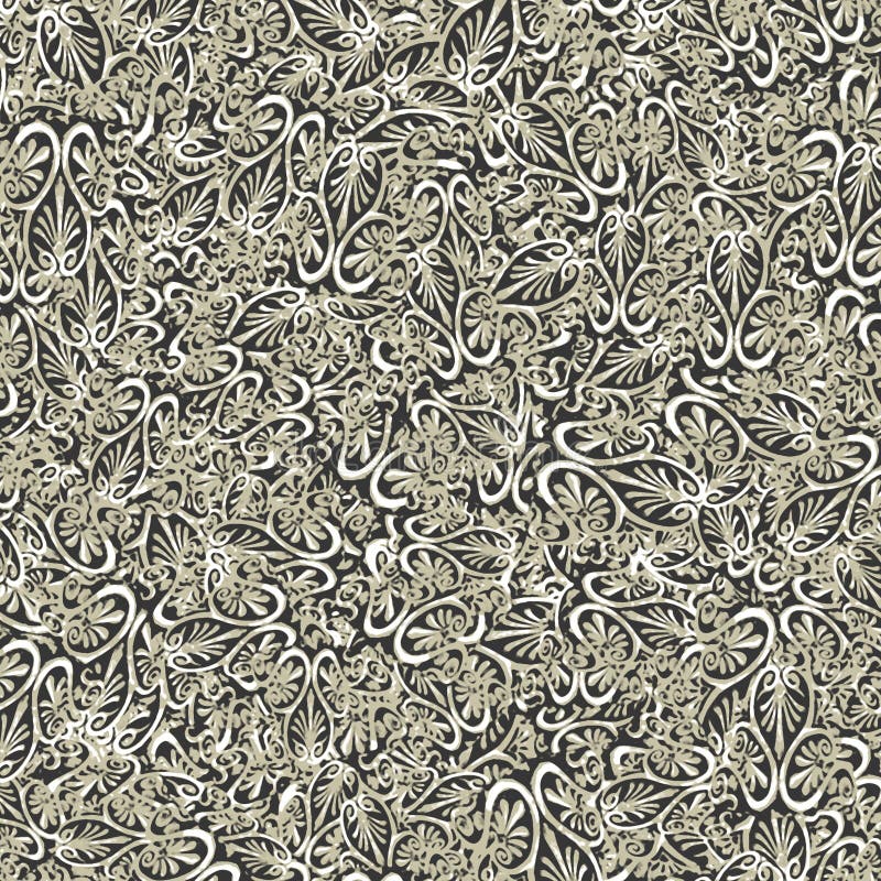 Intricate Ornate Pattern stock illustration. Illustration of design ...