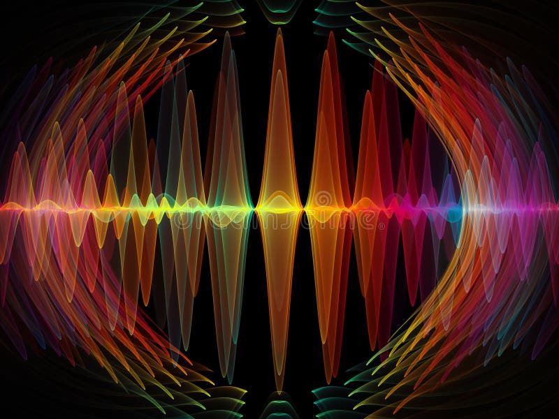 Intricate Oscillation stock illustration. Illustration of equalizer ...