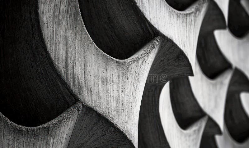 An Intricate Pattern of Sculpted Concrete Creates an Interesting Play ...