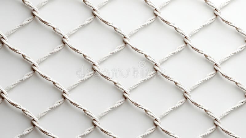Intricate Pattern of Twisted Wire Mesh on Light Background for ...