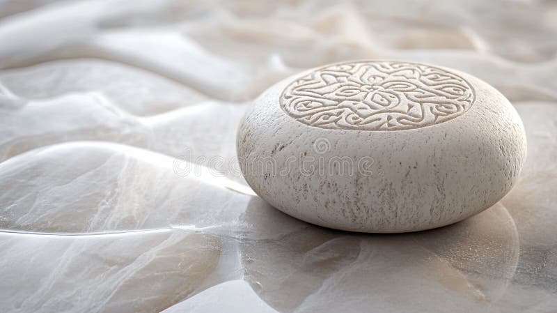 Intricate Patterned White Ball for Creative Designs Stock Photo - Image ...